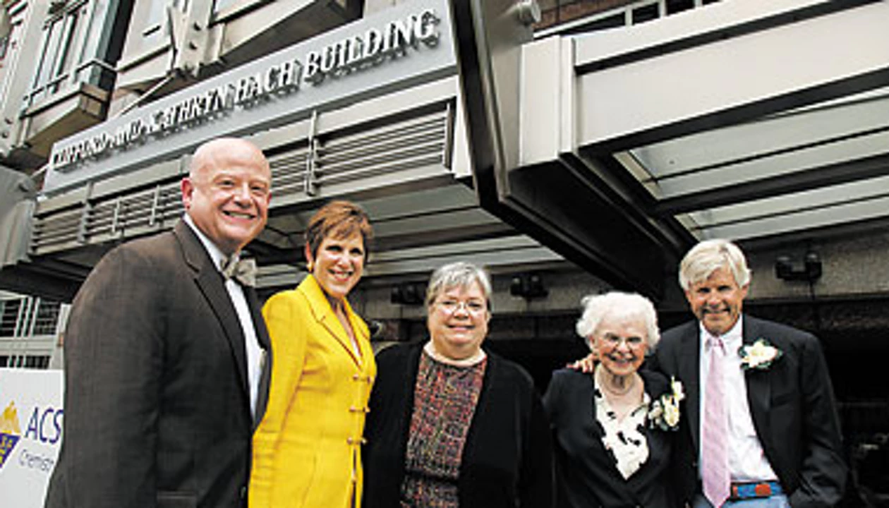 ACS Honors Hach Family's Legacy