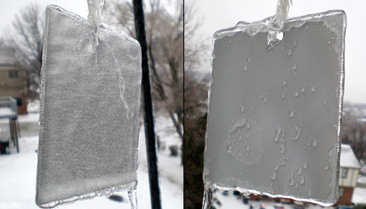 A Coating That Fights Ice