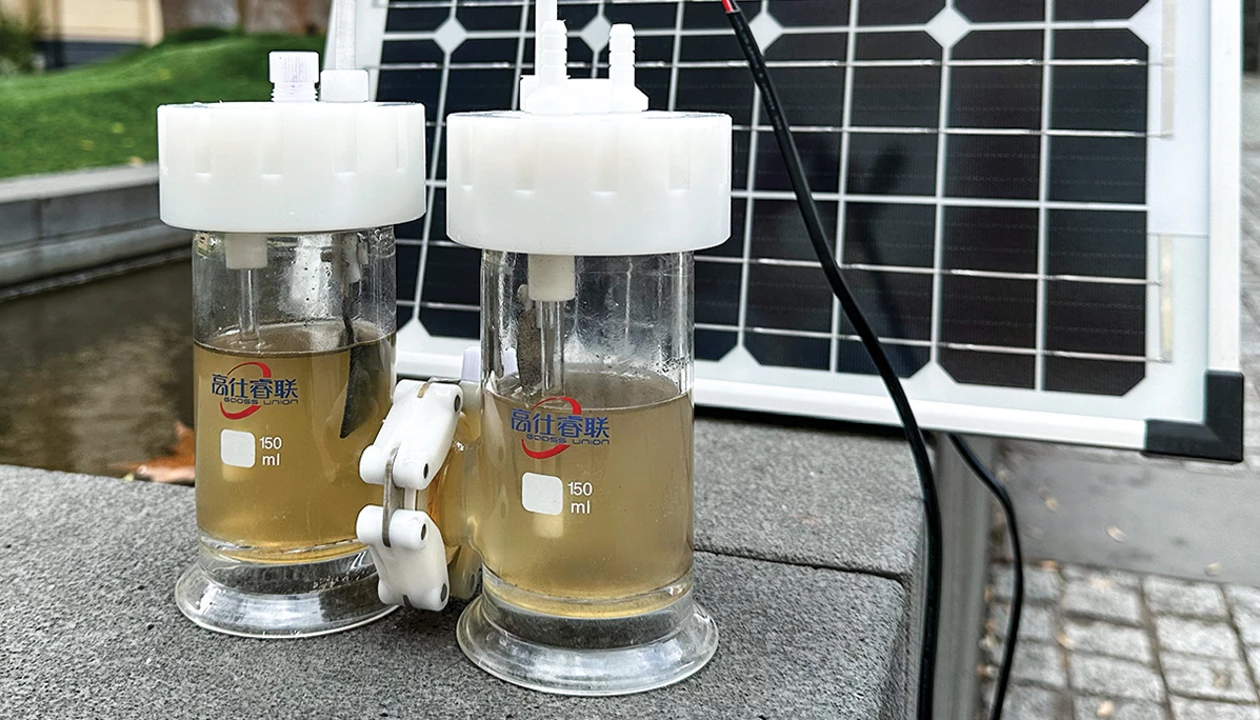 Solar-powered device turns wastewater into green hydrogen