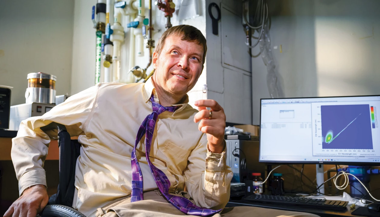 Karl S. Booksh supercharges chemical measurements