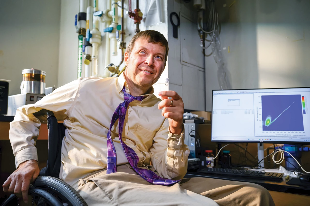 Karl S. Booksh supercharges chemical measurements