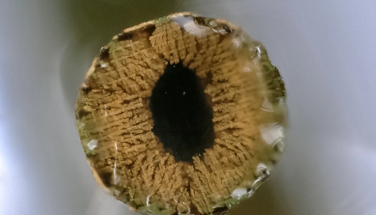 3D printing creates copper dendrites resembling eyes | News Minimalist