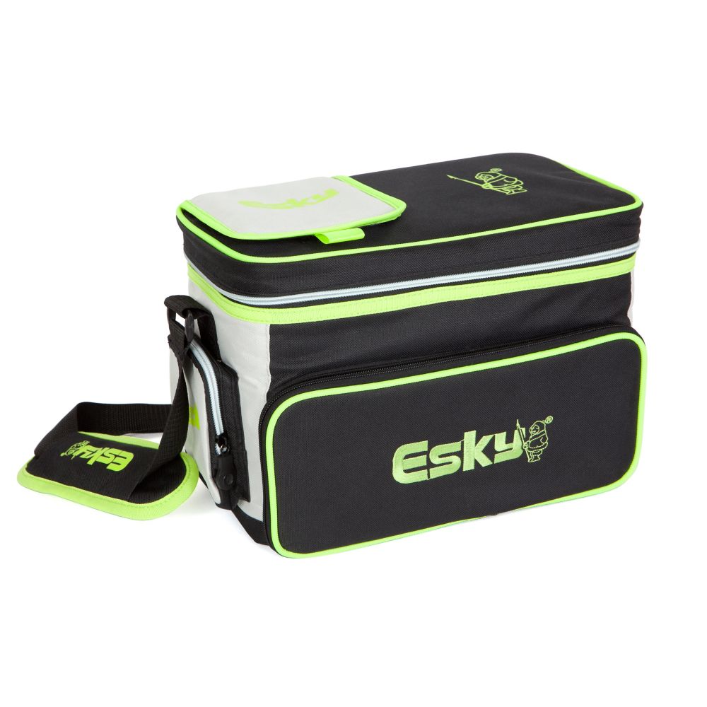 Esky Esky WHEELED SOFT COOLER 42 Can, Zip Top & Front Storage ...