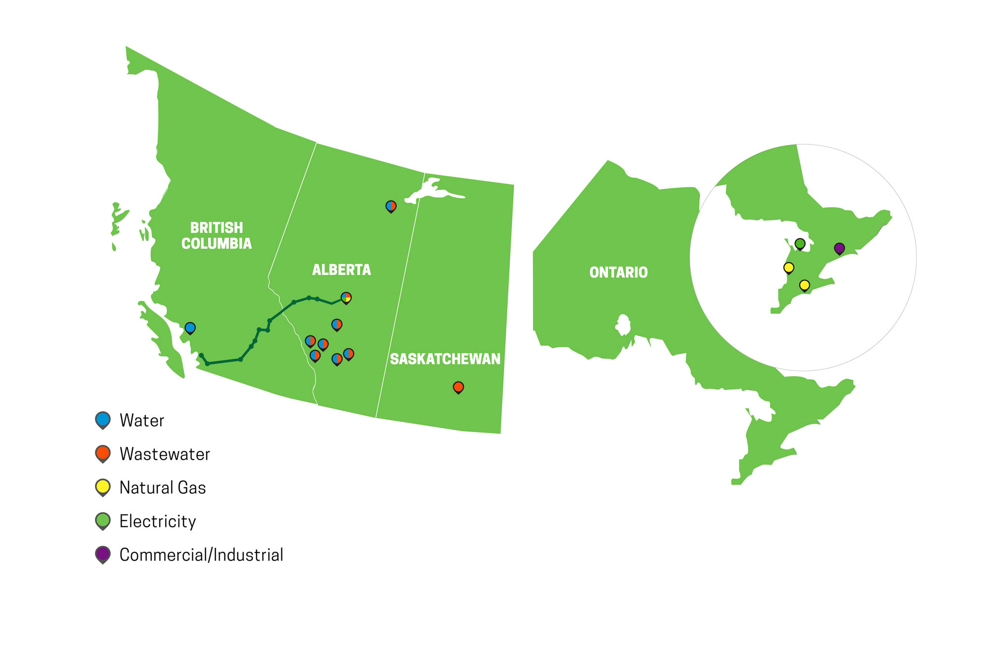 Where We Operate - EPCOR Services and Locations in Canada | EPCOR Canada