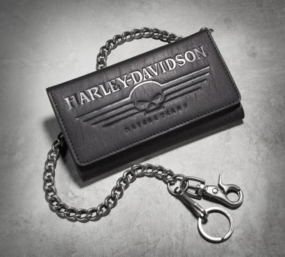 Harley Davidson Wallet With Chain For Men | semashow.com