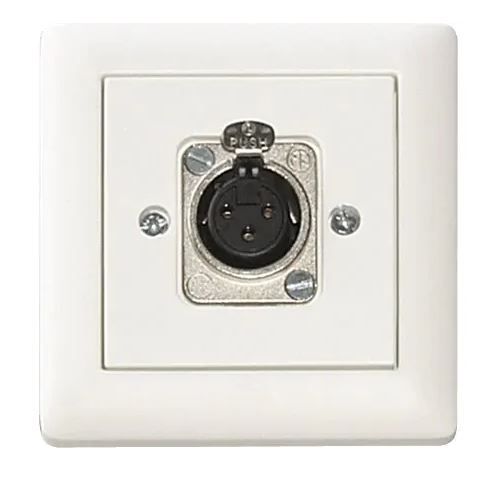 Flush-Mounted XLR Panel Jack | Housings, Mounts & Parts | Voice ...
