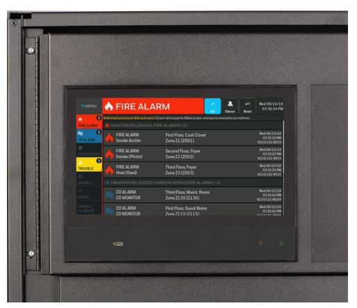 Graphic Annunciator Dress Plate | Enclosures, Mounts & Hardware ...