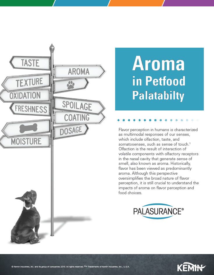 Importance of Aroma in Petfood Palatability | Kemin EMENA