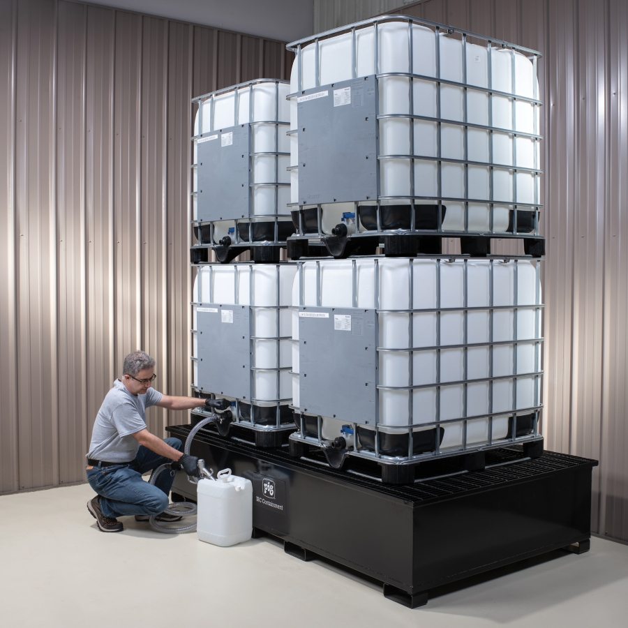 Ibc Tote Containment Pallet IBC Spill Pallet For 1 X 1000ltr IBC With