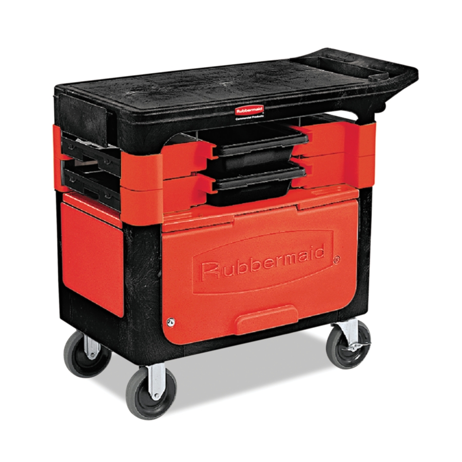 Rubbermaid Utility Cart With Wheels