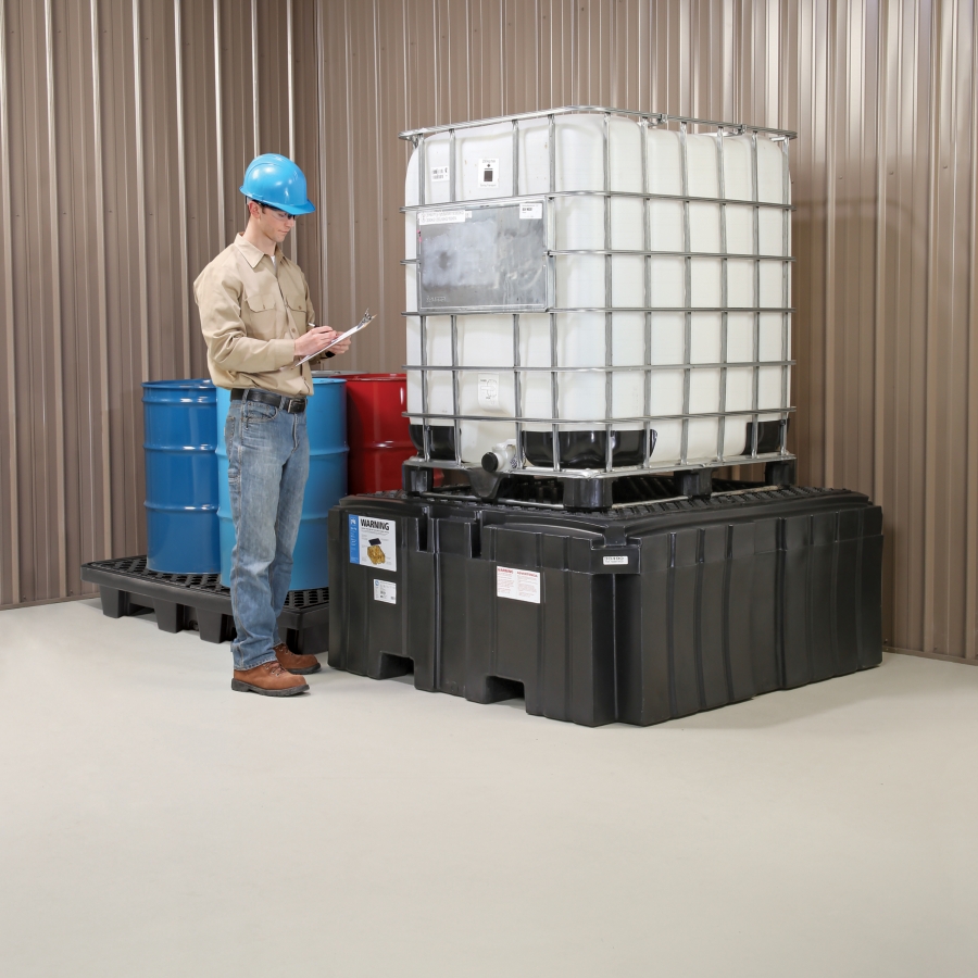 Tote Containment Systems Battery Spill Containment & Neutralization