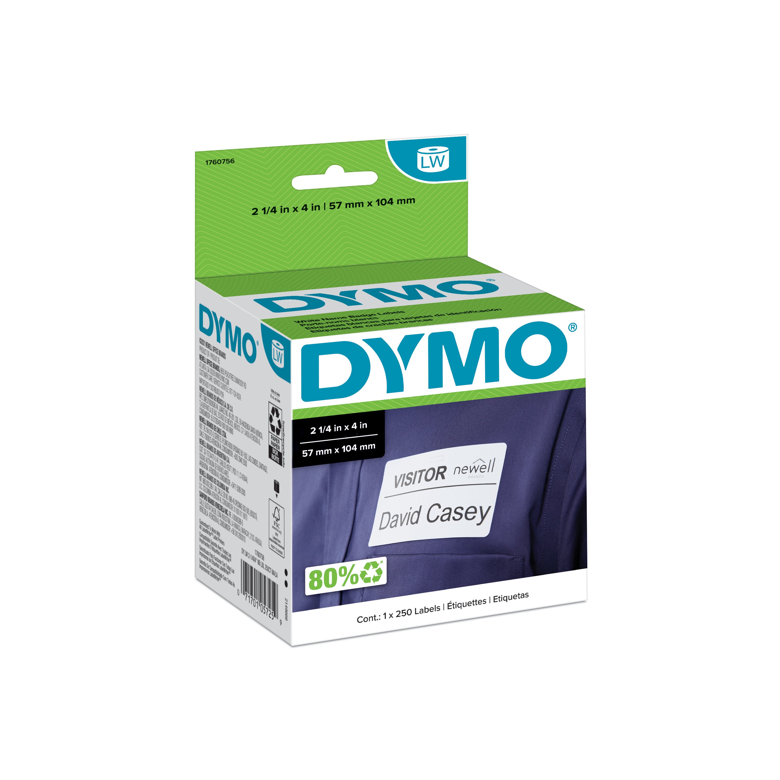 DYMO LabelWriter Name Badge Labels | Dymo CA