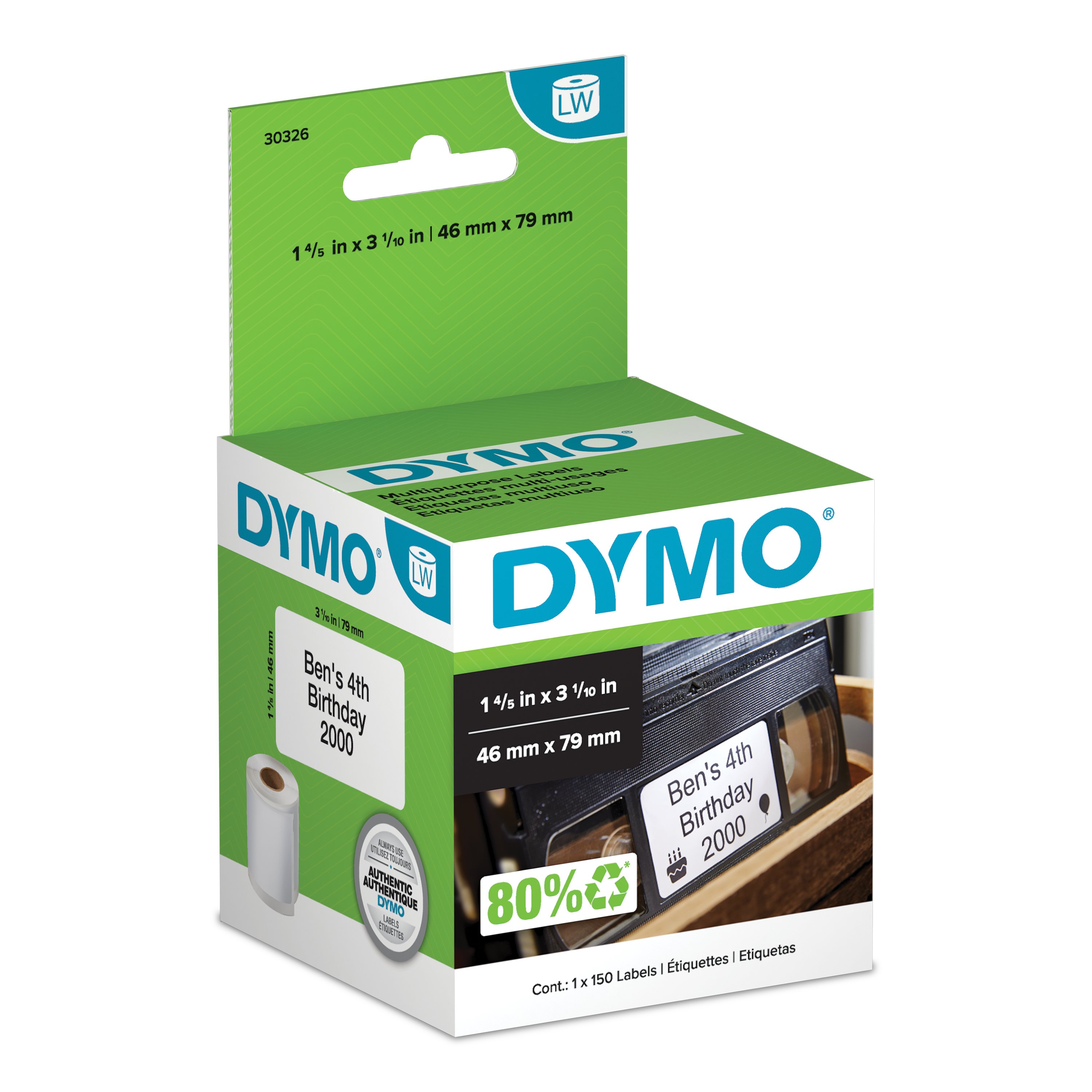 DYMO LabelWriter Video Top Labels | Dymo CA