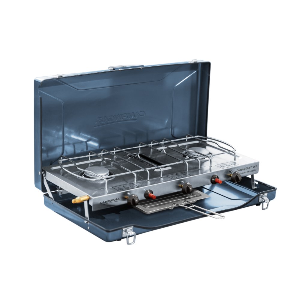 Camping Chef DLX Stainless Infrared Elite Gas Stove | Campingaz UK