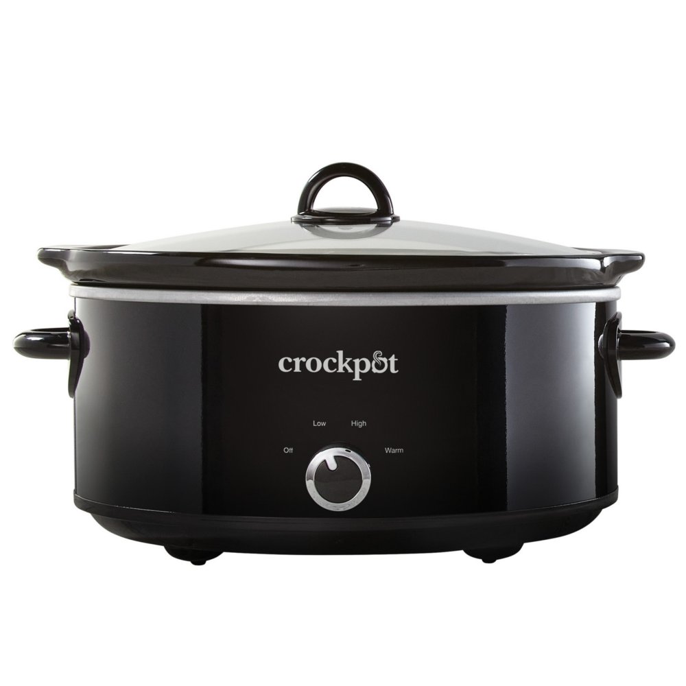 Crockpot™ 7-Quart Manual Slow Cooker, Black | Crock-Pot Crockpot™ 7-Quart Manual Slow Cooker, Black | Crock-Pot