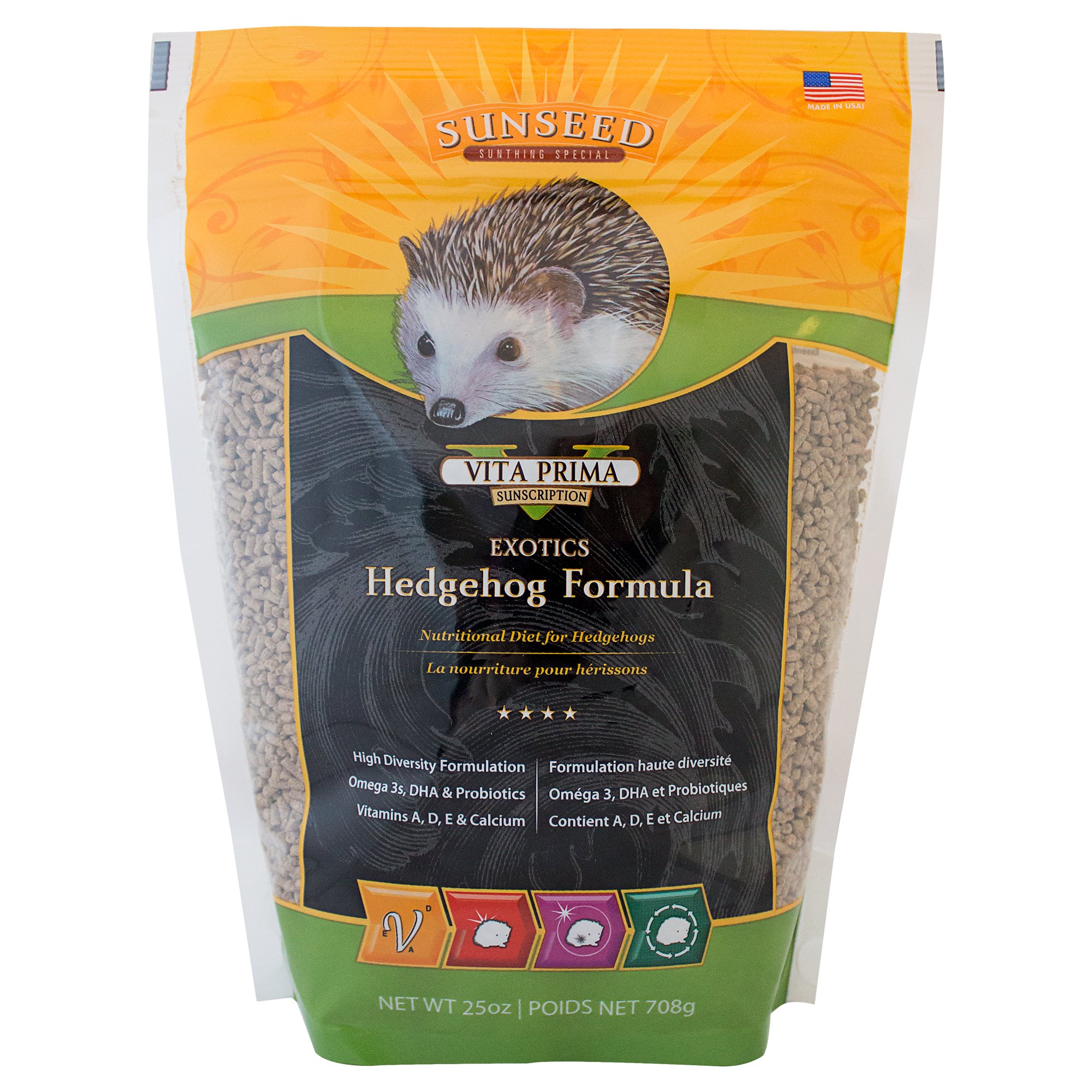 Sun Seed Vita Prima Sunscription Hedgehog Food | Petco