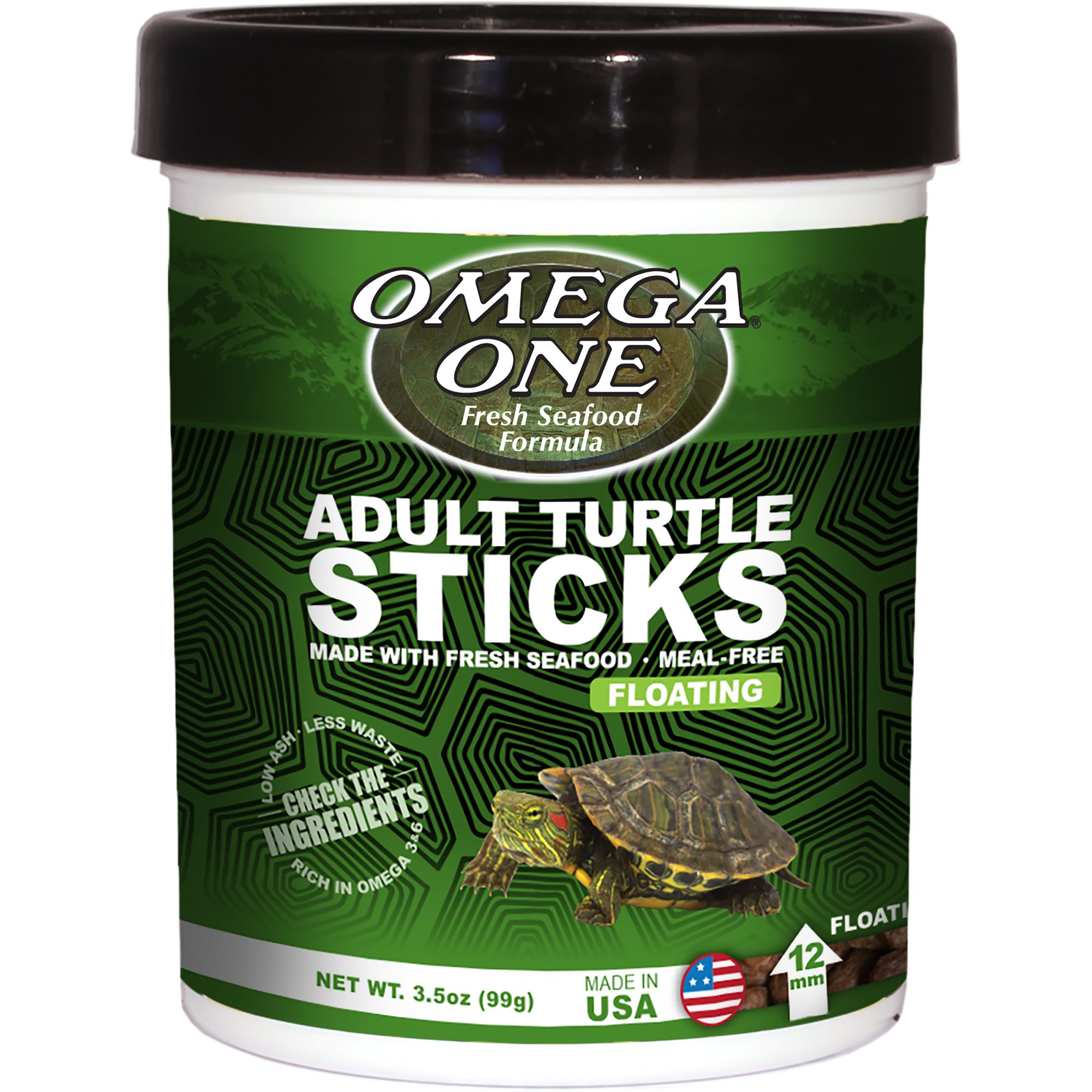 Omega One Natural Protein Formula Adult Turtle Sticks | Petco