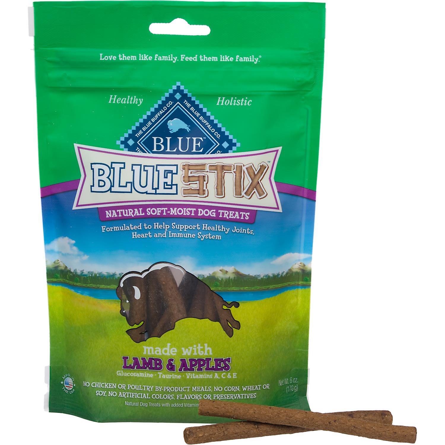 UPC 859610006434 - Blue Buffalo Blue Stix BB00643 Soft-Moist Lamb and ...