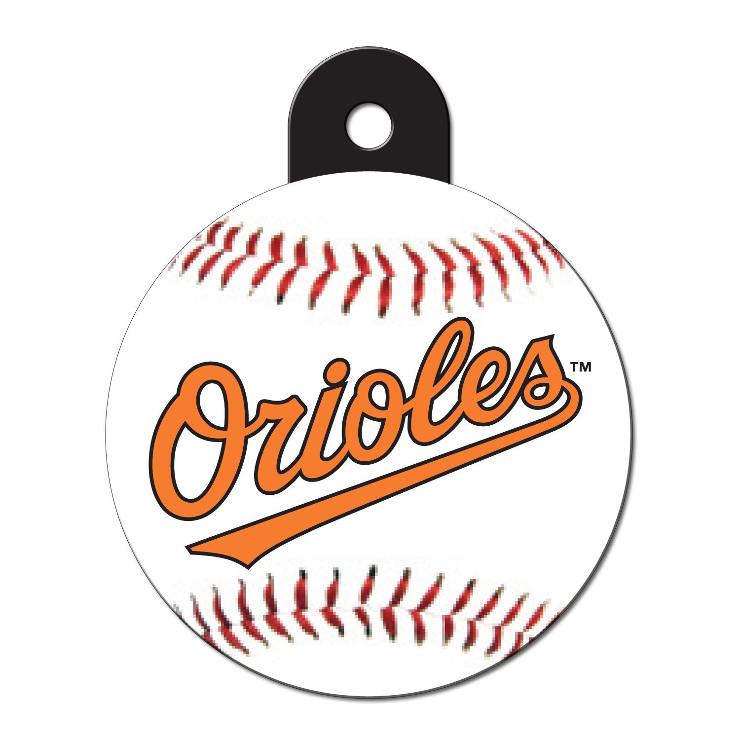 Quick-Tag Baltimore Orioles MLB Personalized Engraved Pet ID Tag, 1 1/4 ...