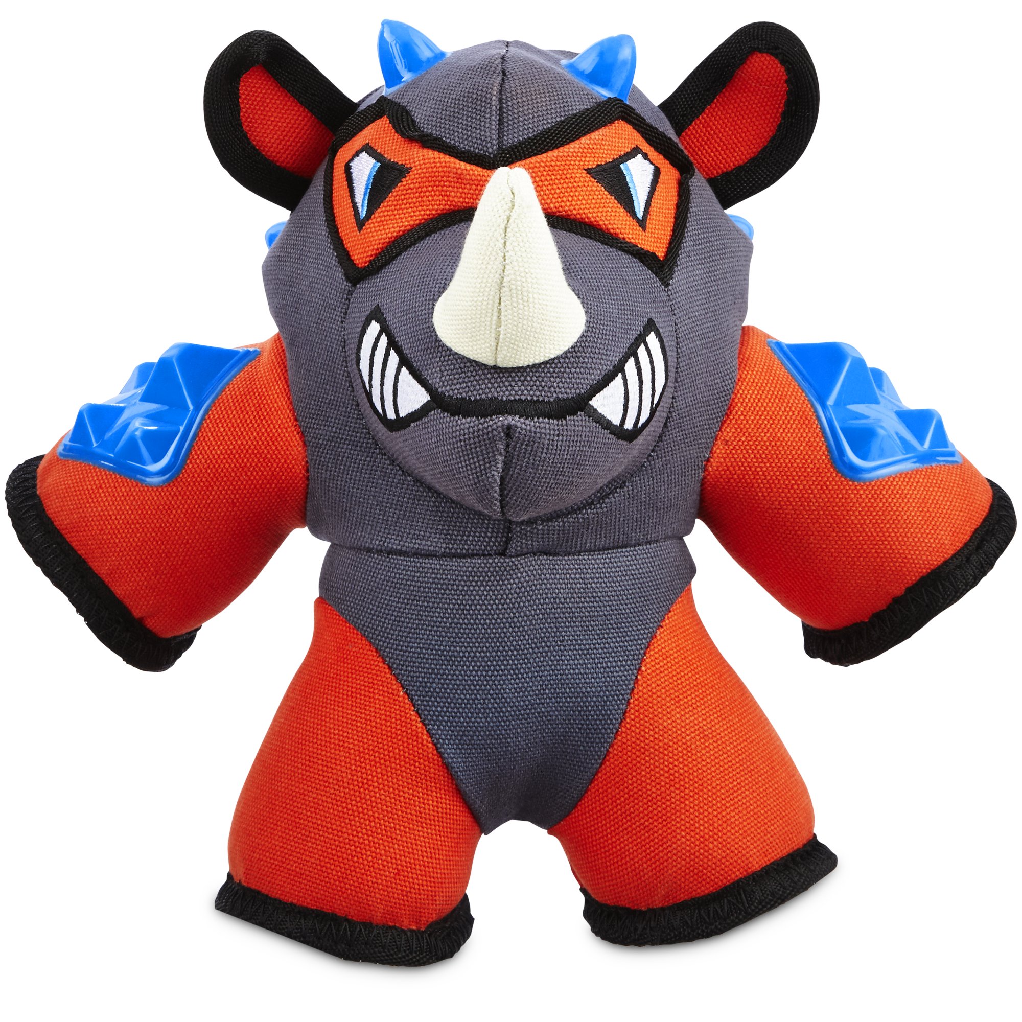 Leaps Bounds Tough Plush Rhino Dog Toy In Medium Petco