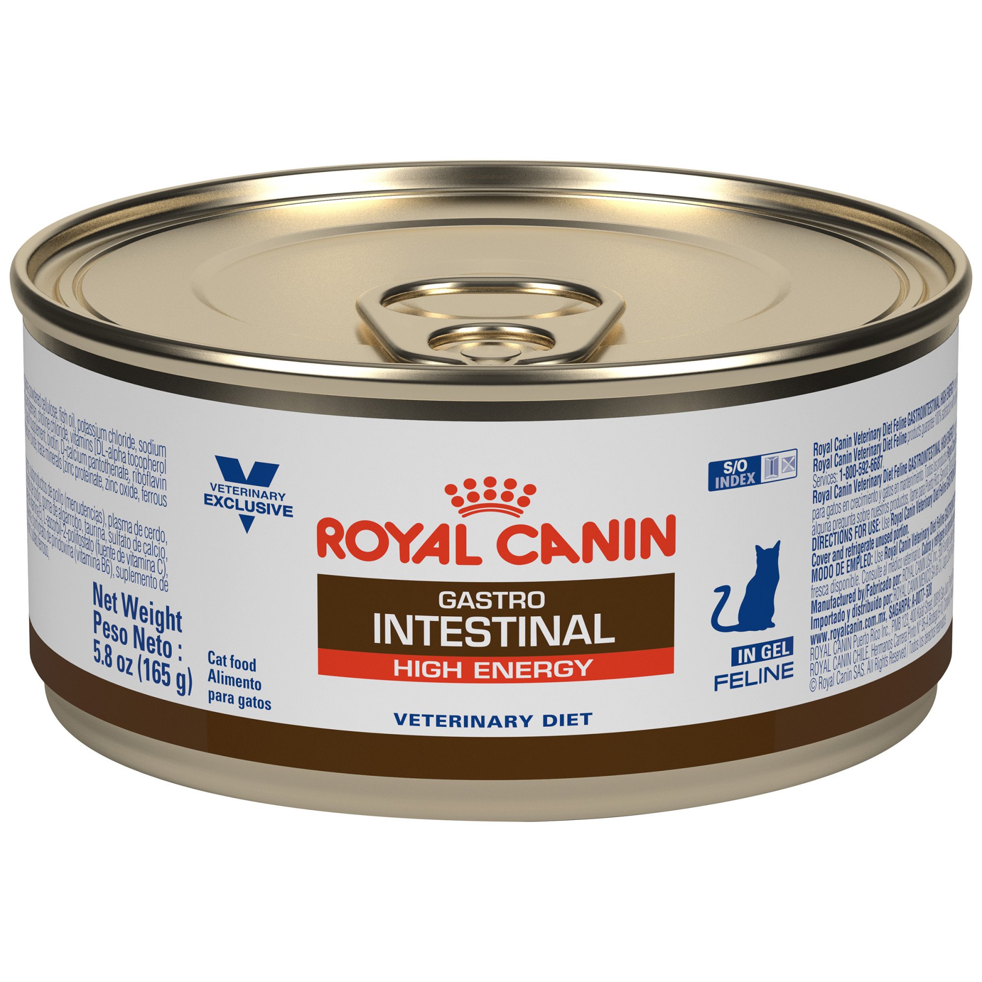 Royal Canin Veterinary Diet Feline Gastrointestinal High Energyin Gel