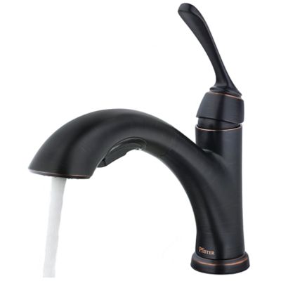 Tuscan Bronze Cantara 1-Handle, Pull-Out Kitchen Faucet - F-534-7CRY ...