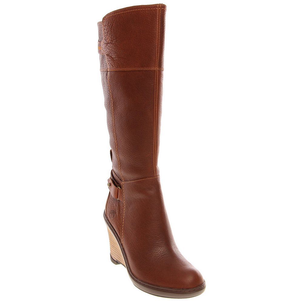 Timberland Women’s Stratham Heights Tall Wedge Boot | Dazzlepulse