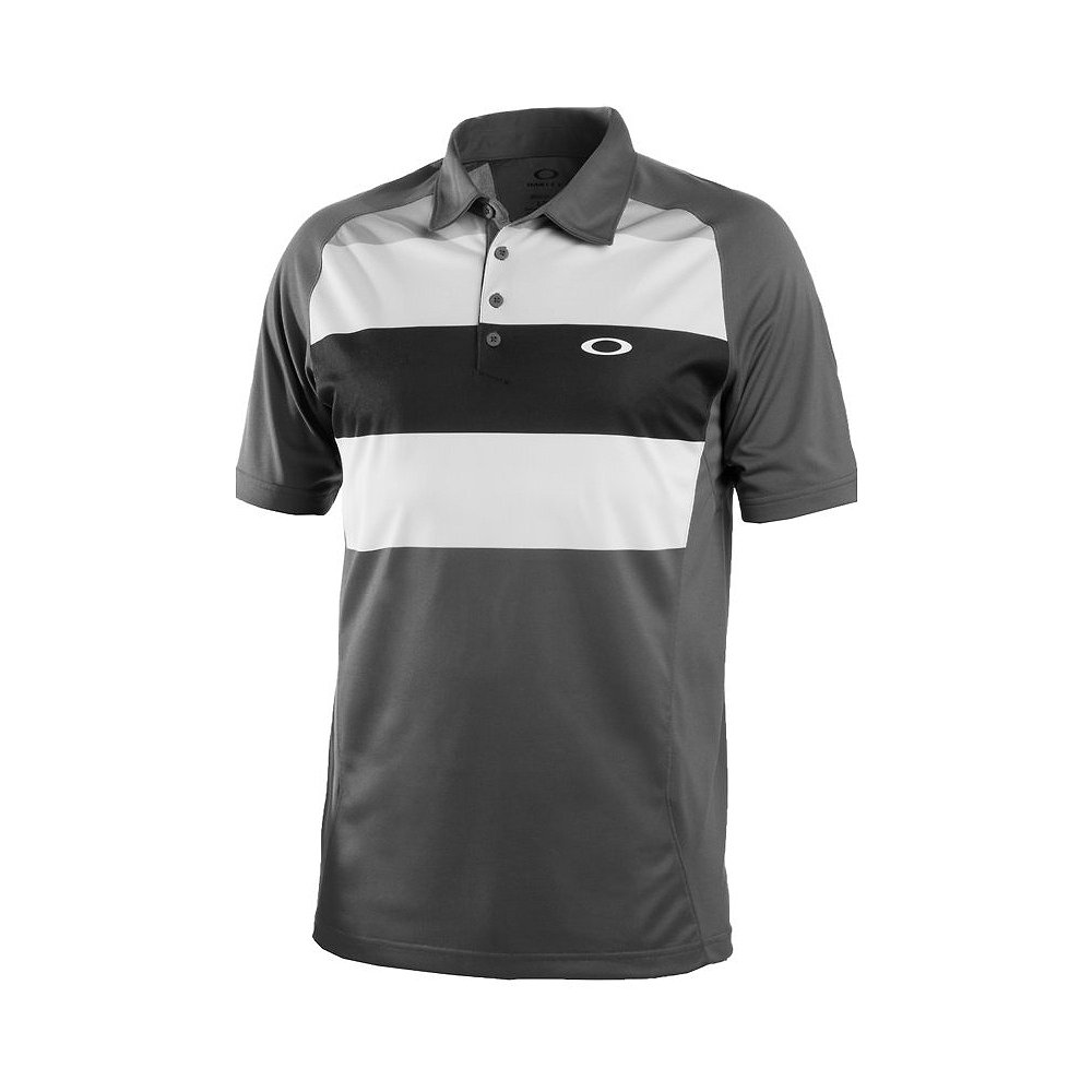 Oakley Men’s 4 Stripe Polo Short Sleeve Golf Shirt | Quideo