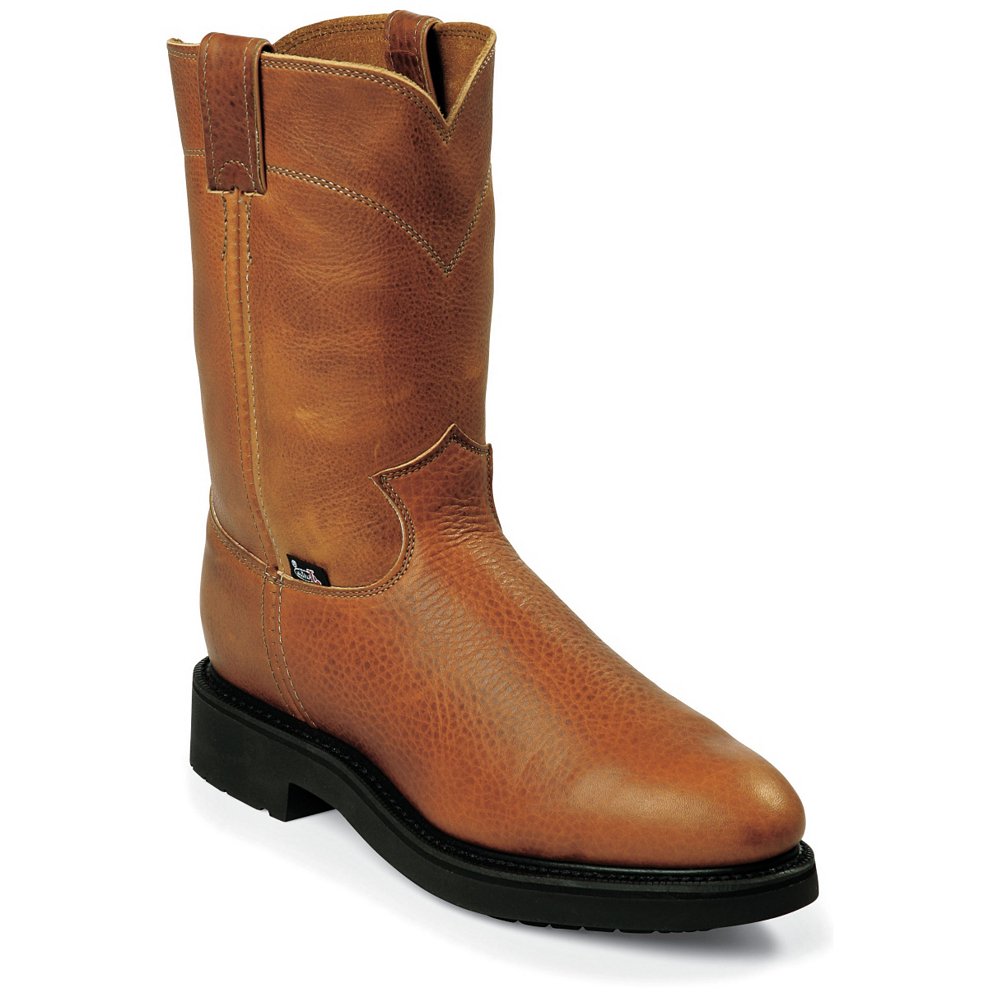 Justin Men’s Copper Caprice 10” Work Boots | Bubblespace