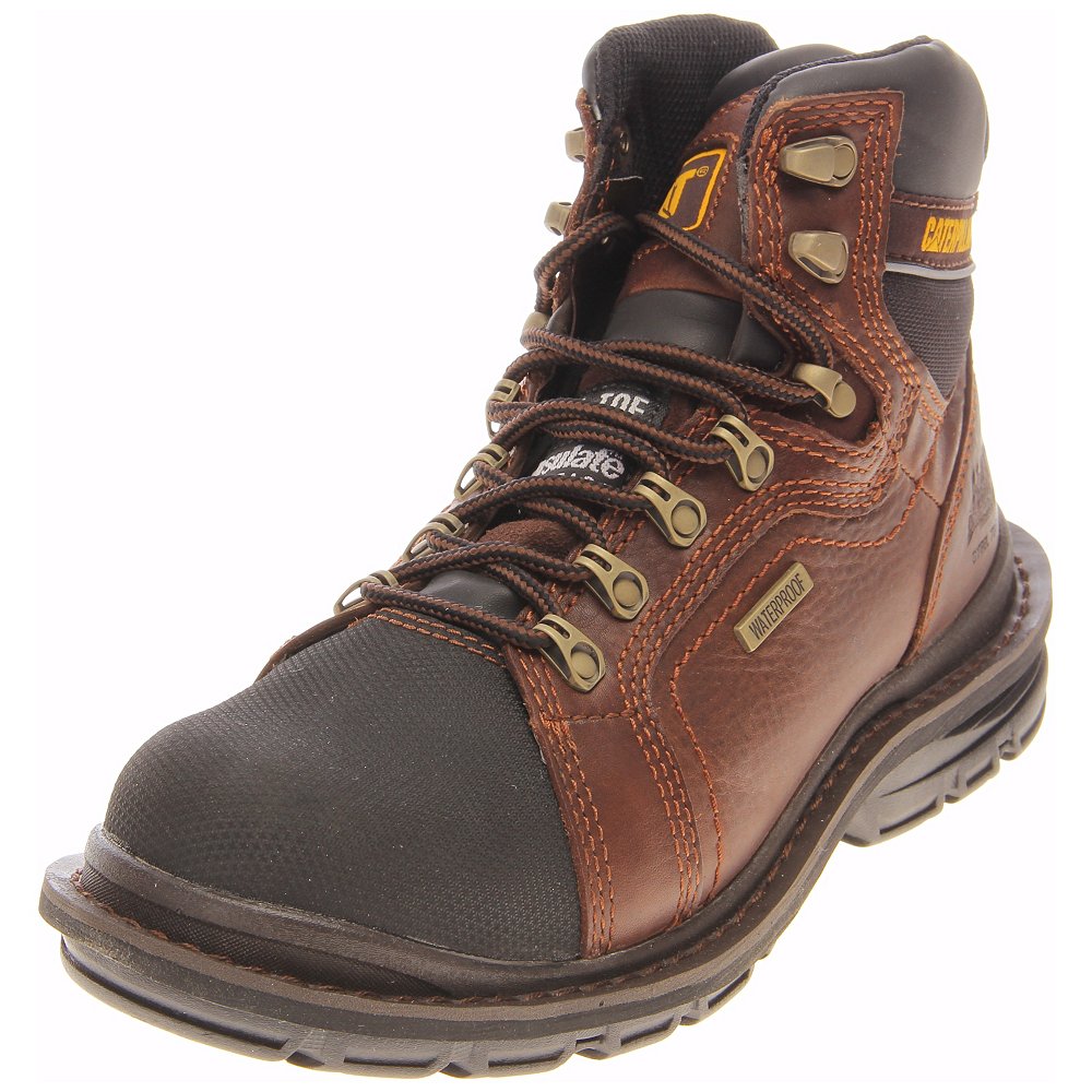 Cat Footwear Men’s Manifold Waterproof Tough Steel Toe Work Boots ...
