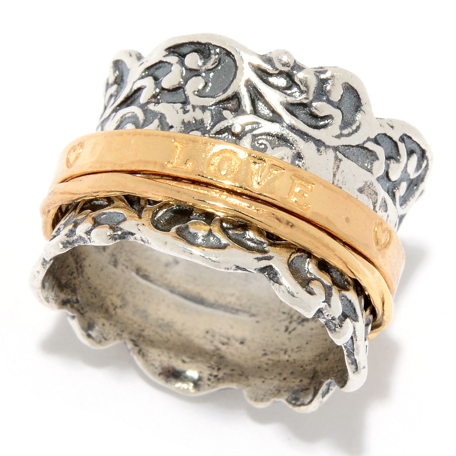 (ShopHQ) Passage to Israel™ "Faith, Hope, Love" Sterling Silver ...