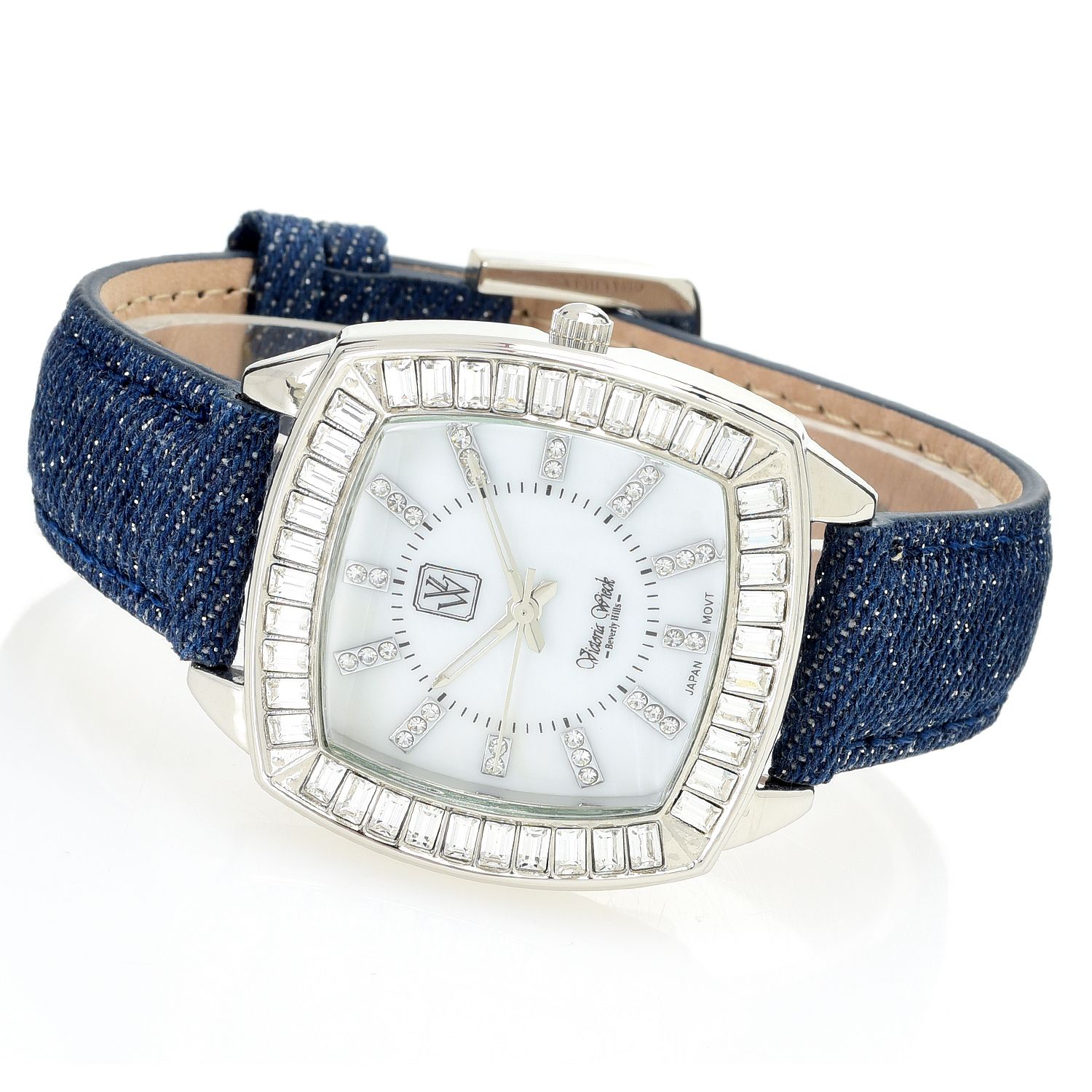 (ShopHQ) Day Break Deal – Victoria Wieck Women's Quartz Leather Strap ...