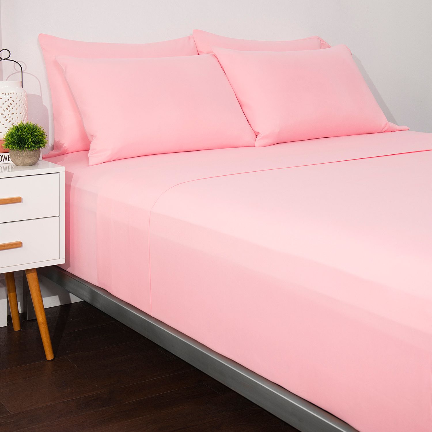 (ShopHQ) Cozelle® "Wild Flower" Microluxe™ Solid or Damask 6-Piece ...