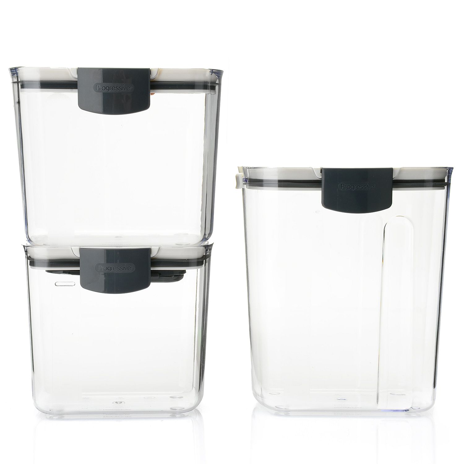 (ShopHQ) Progressive Prepworks 3-Piece ProKeeper Sugar Storage Set ...