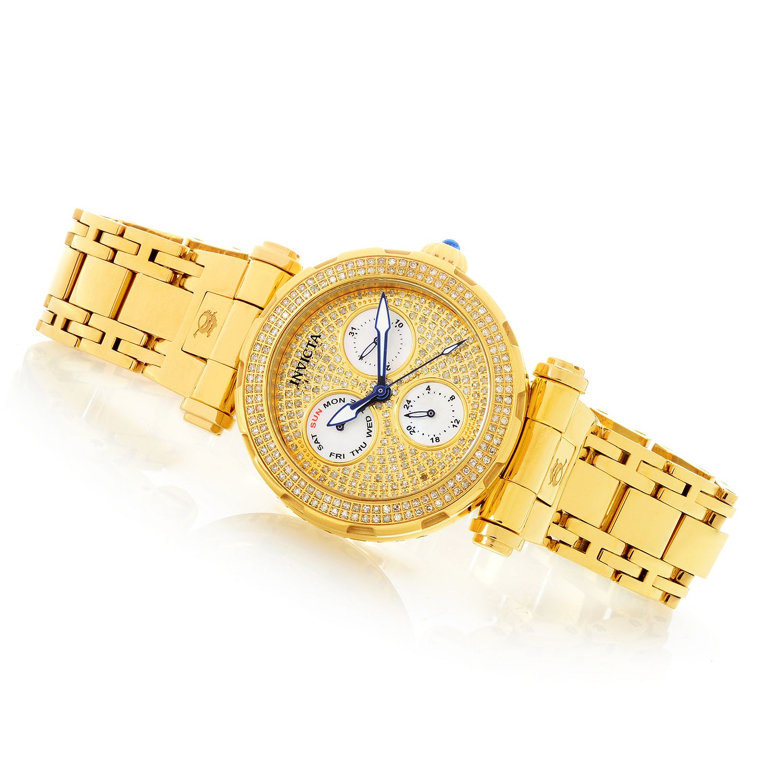 (ShopHQ) Invicta Women's Subaqua Noma I Quartz 1.50ctw Diamond ...