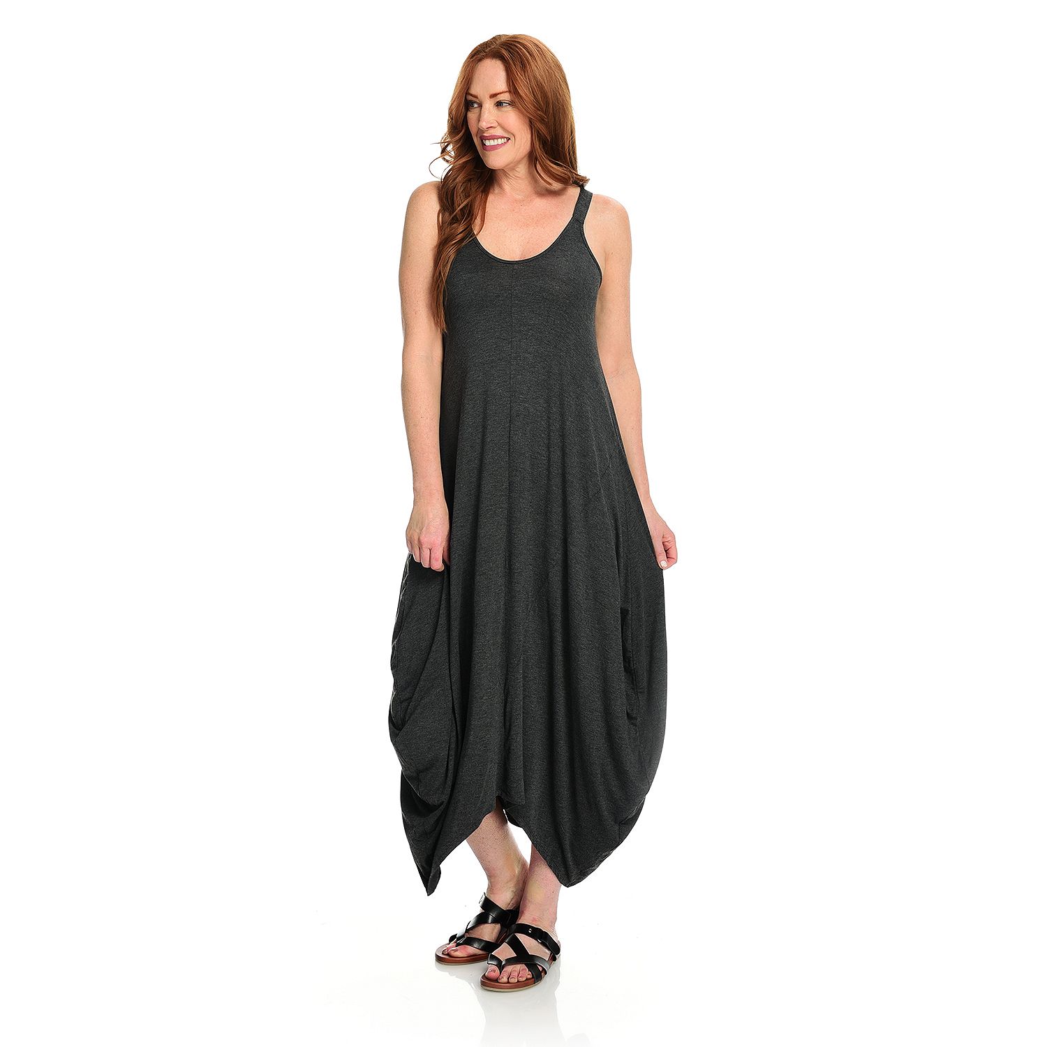 (ShopHQ) Indigo Thread Co.™ Stretch Knit Sleeveless Scoop Neck ...