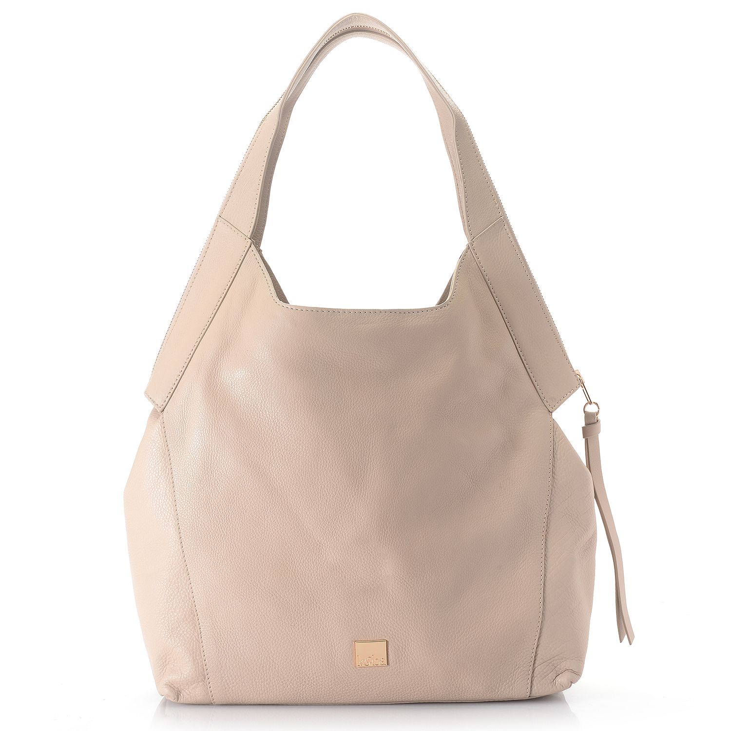 (ShopHQ) Web TTV – Kooba Handbags "Oakland" Leather Convertible Hobo ...