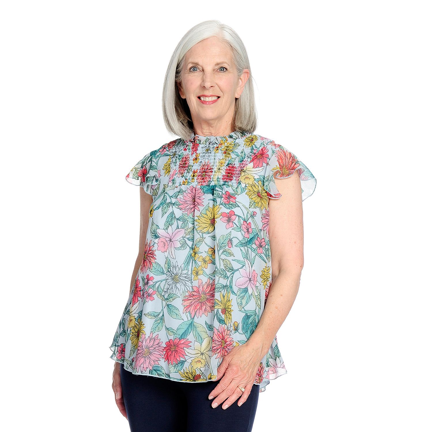 (ShopHQ) Kate and Mallory top and pants – TVShoppingQueens