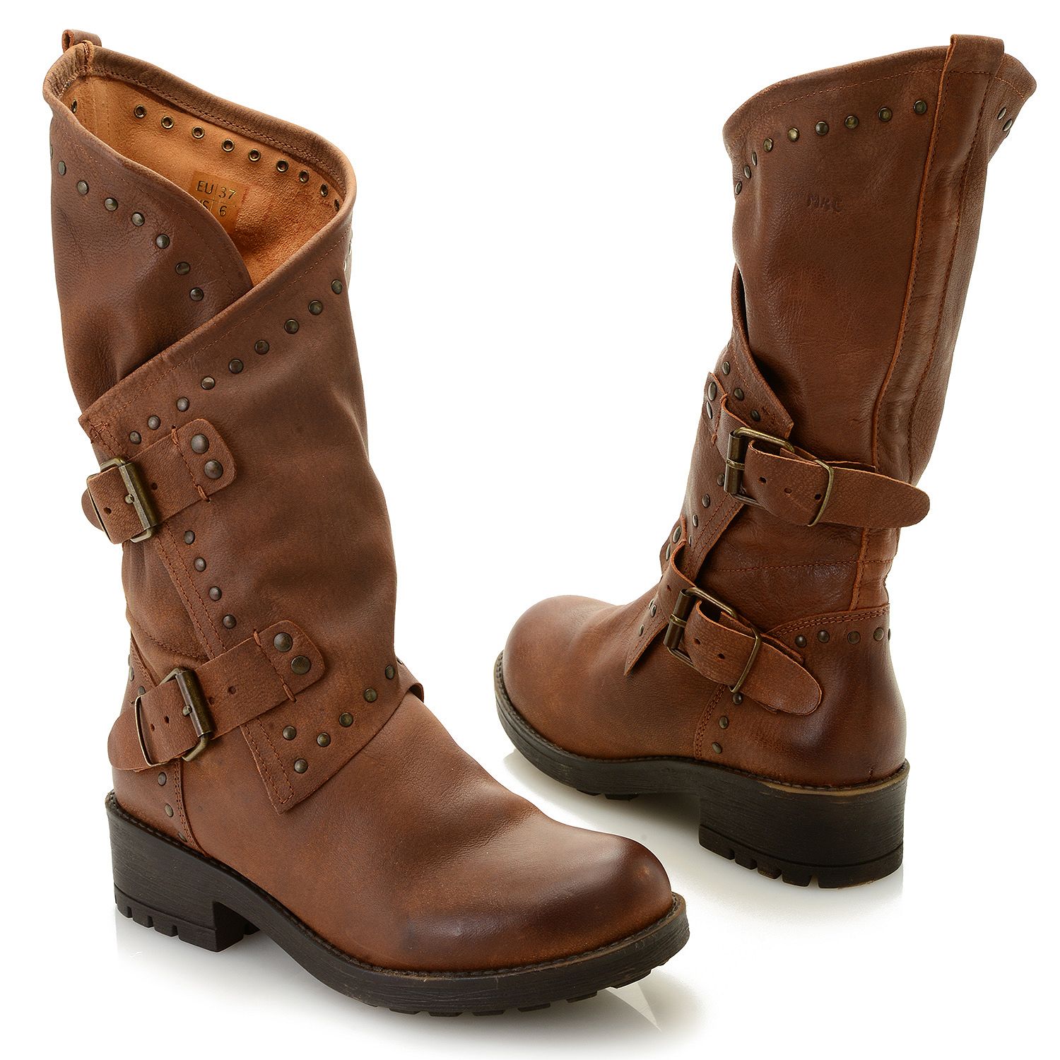 (ShopHQ) Today's Top Deal: Musse & Cloud "Falida" Leather Buckle ...