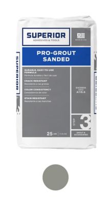 Superior Sanded Pro-Grout Natural - 25 lb - The Tile Shop