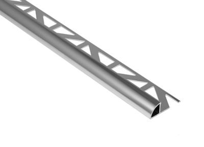 DURAL Silver Satin Round Edge - 3/8 in - The Tile Shop