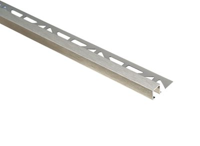 DURAL Titanium Gloss Br Square Edge - 11/32 in. - The Tile Shop