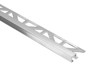 DURAL Chrome Gloss Square Edge - 11/32 in - The Tile Shop