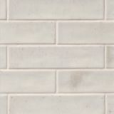Home Brick Milk Porcelain Wall Tile - 2 x 10 in. - The Tile Shop