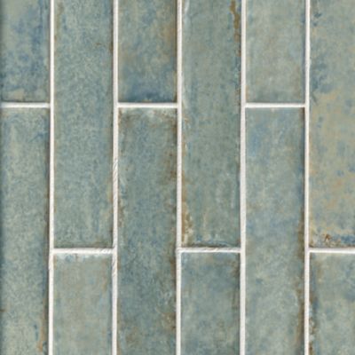 Organic Clay Mercury Ceramic Wall Tile - 2 x 10 in. - The Tile Shop