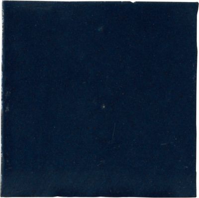 Zellige Azul Gloss Ceramic Wall and Floor Tile - 4 x 4 in. - The Tile Shop