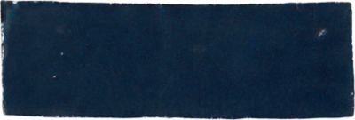 Zellige Azul Gloss Ceramic Subway Wall and Floor Tile - 2 x 6 in. - The ...