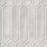 Splendor Blanco Picket Ceramic Wall Tile - 2 x 10 in. - The Tile Shop