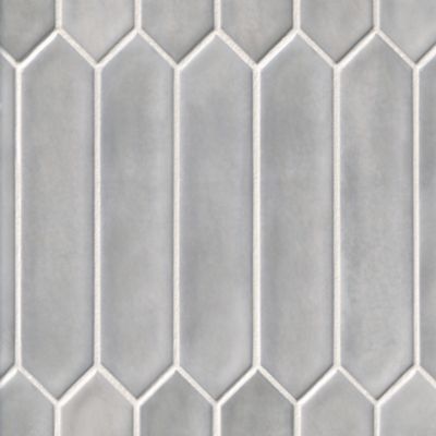 Splendor Grigio Picket Ceramic Wall Tile - 2 x 10 in. - The Tile Shop
