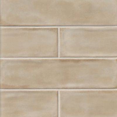 Splendor Creme Ceramic Subway Wall Tile - 3 x 12 in. - The Tile Shop